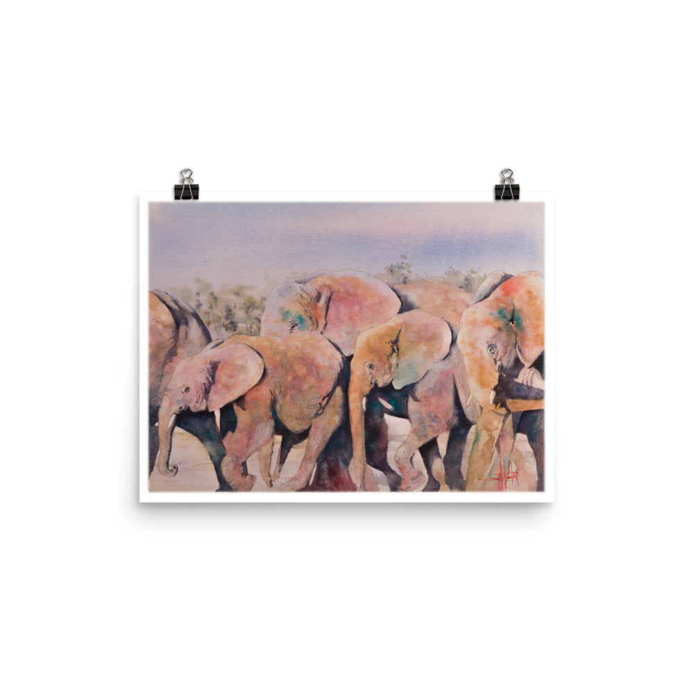 Pachy-Derby *Fine Art Prints – The Art of Ward Jene Stroud