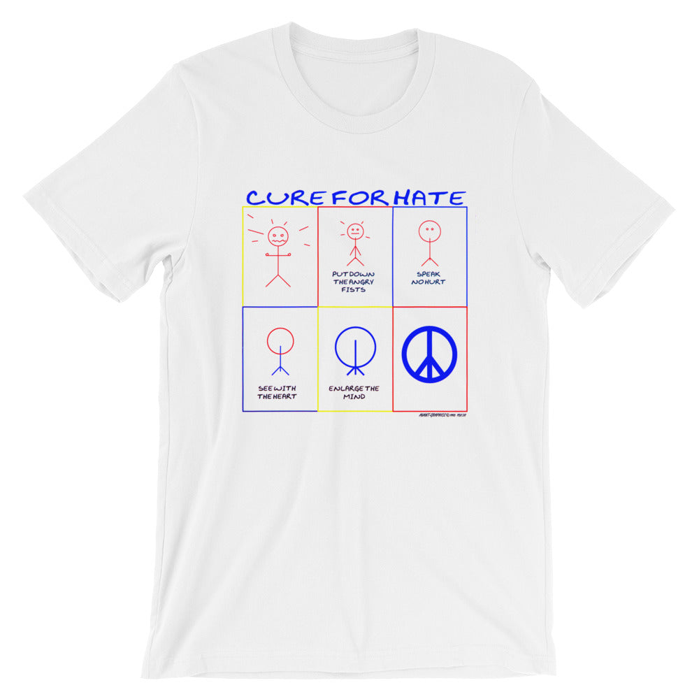 Cure for Hate T-Shirt – The Art of Ward Jene Stroud